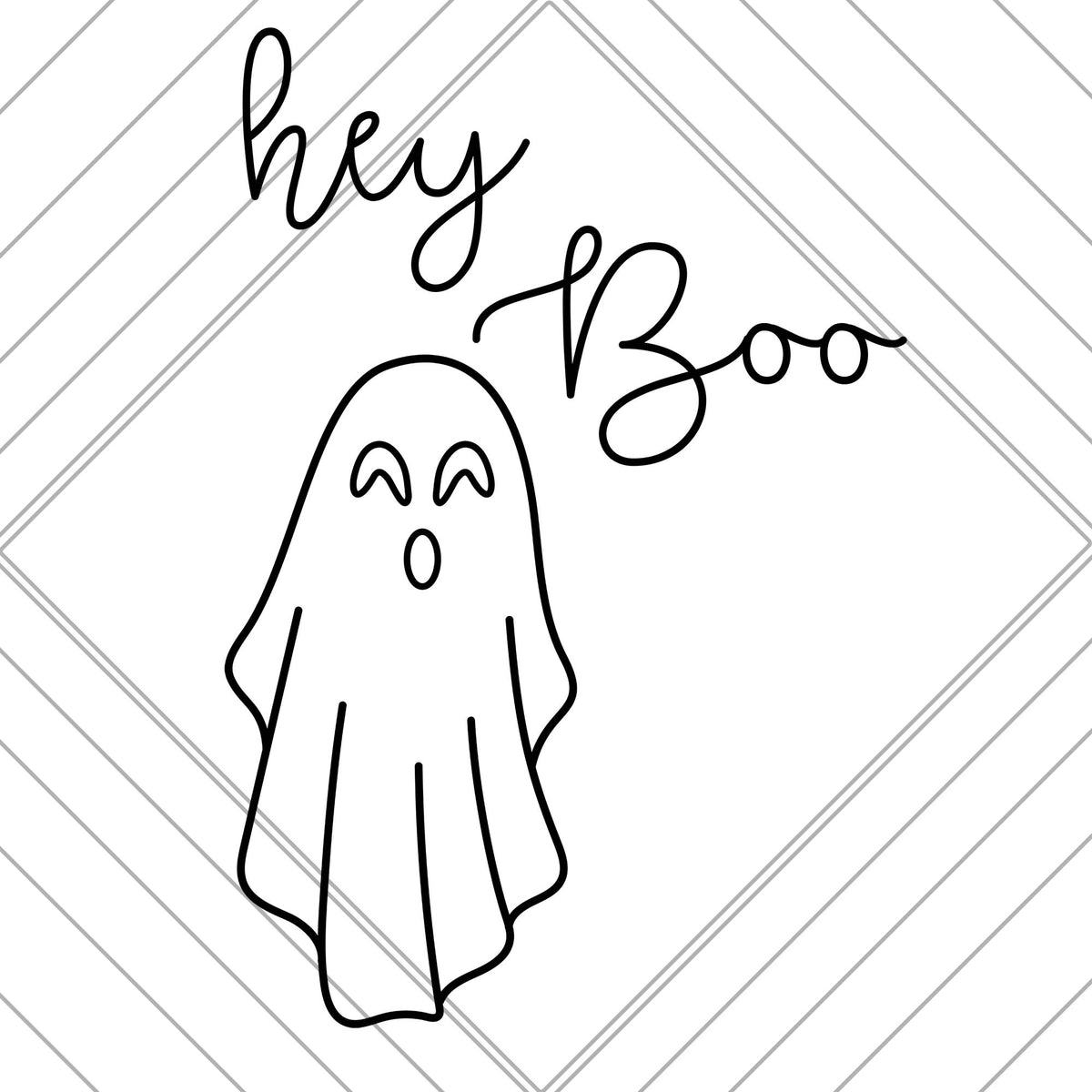 Hey Boo Ghost – Frugal Fitz Designs
